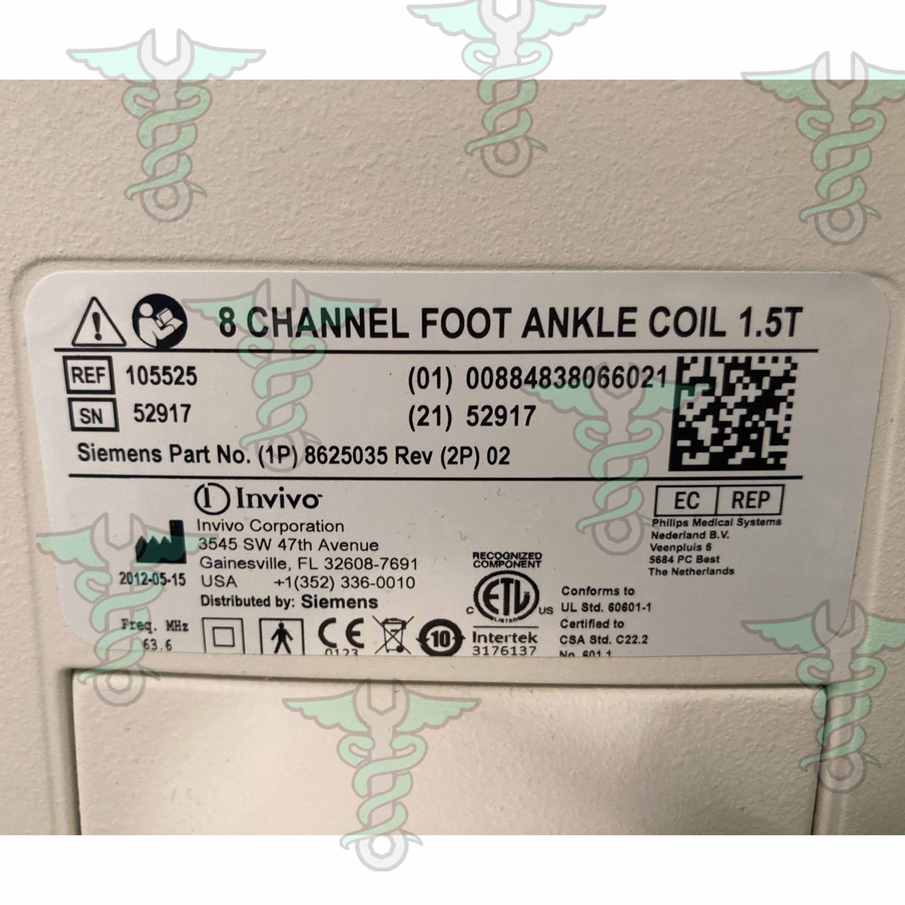 8 CHANNEL FOOT ANKLE COIL 1.5T | Medpartes